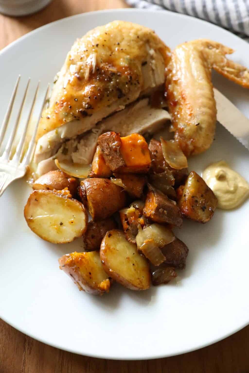 Cast Iron Chicken with Vegetables - Entertaining with Beth