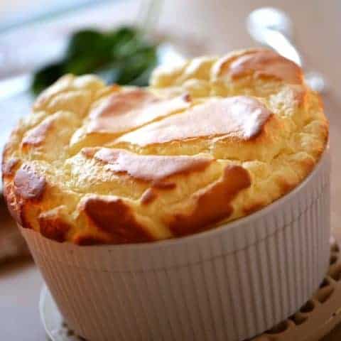 Beth's Easy Cheese Souffle Recipe - Entertaining with Beth