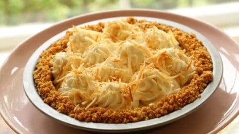 Coconut Cream Pie with Coconut Milk - Entertaining with Beth