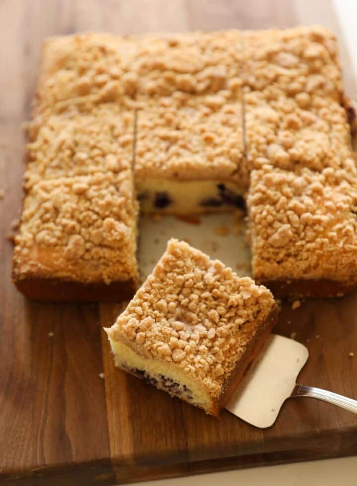 Blueberry Crumb Cake Recipe - Entertaining with Beth