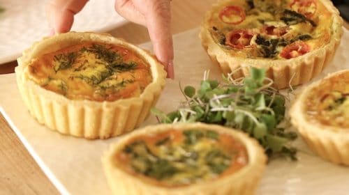 Mini Quiche Recipe - Entertaining with Beth