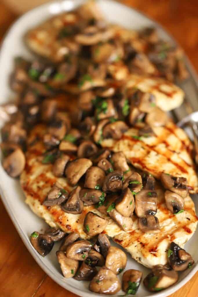Grilled Chicken Recipe with Toppings - Entertaining with Beth