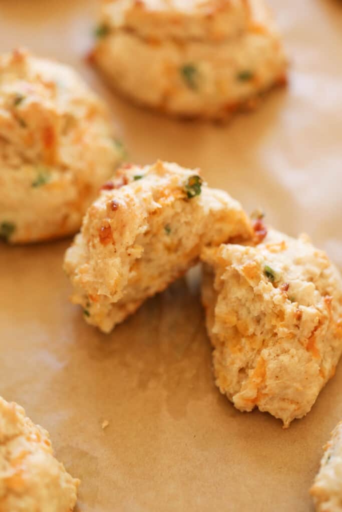 Cheddar Cheese Biscuits - Entertaining with Beth