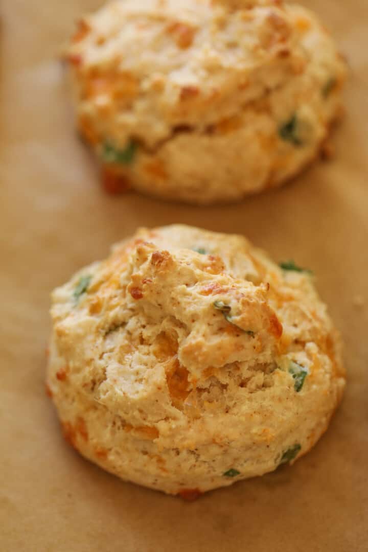 Cheddar Cheese Biscuits - Entertaining with Beth