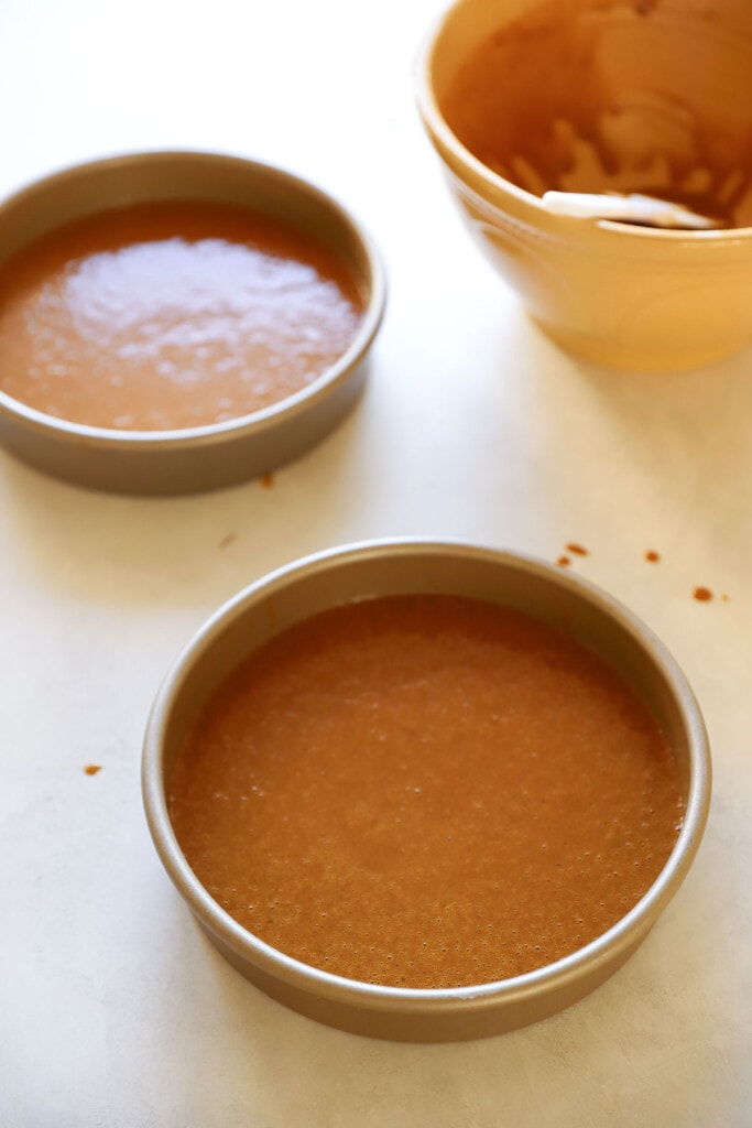 Gingerbread Cake with Spiced Cream Cheese Frosting - Entertaining with Beth