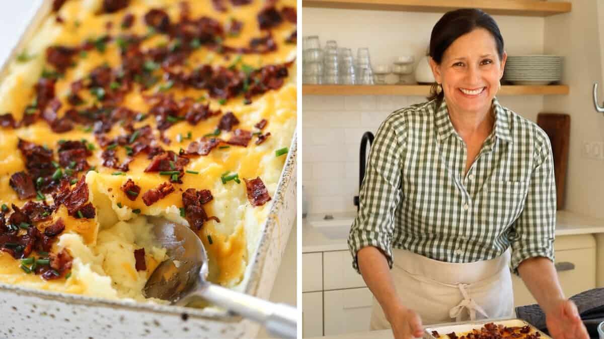 Twice Baked Potato Casserole - Entertaining with Beth