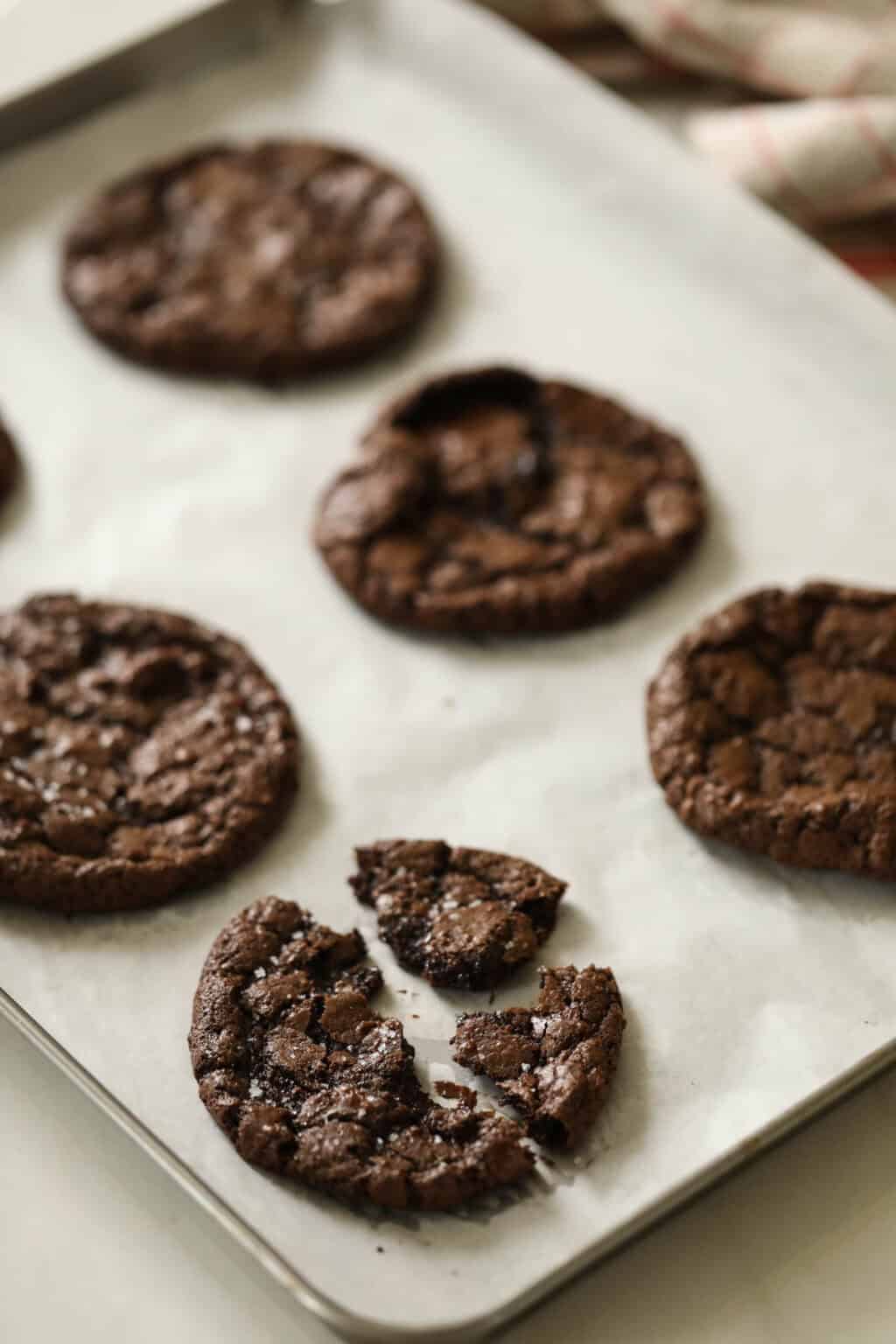 Chocolate Brownie Cookies - Entertaining with Beth